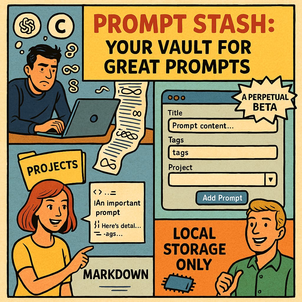 Prompt Stash: Your Vault For Great Prompts - Viscioletti